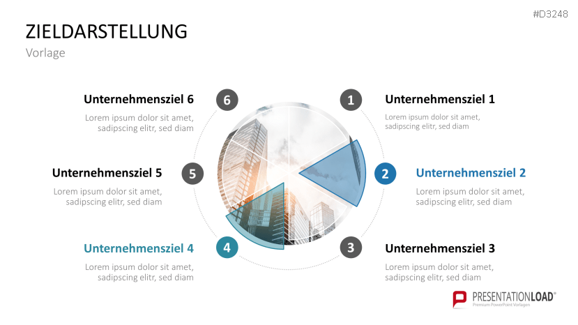 Unternehmensziele | PowerPoint-Vorlage