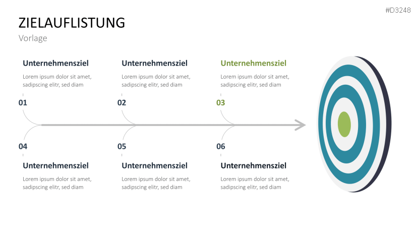 Unternehmensziele | PowerPoint-Vorlage