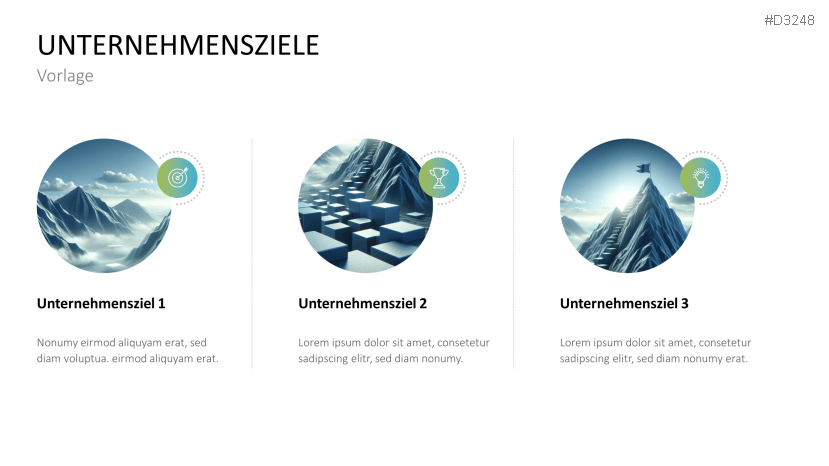 Unternehmensziele | PowerPoint-Vorlage