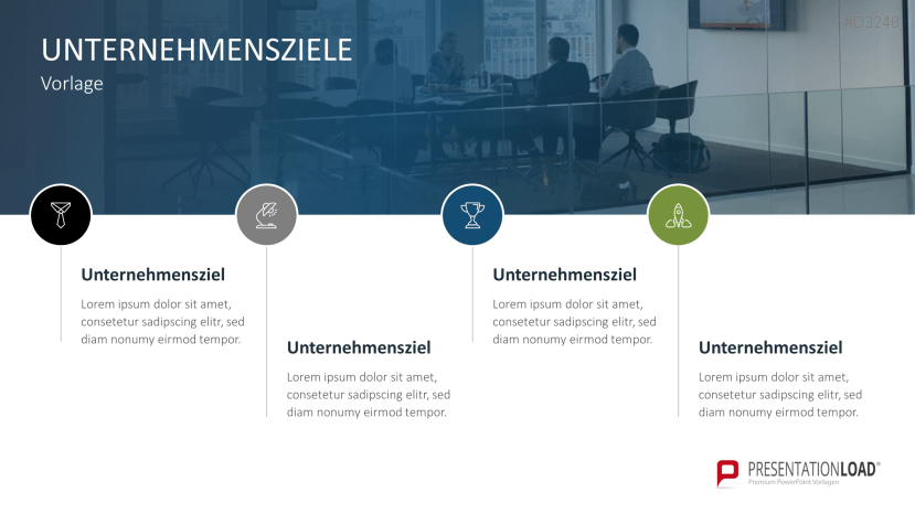 Unternehmensziele | PowerPoint-Vorlage
