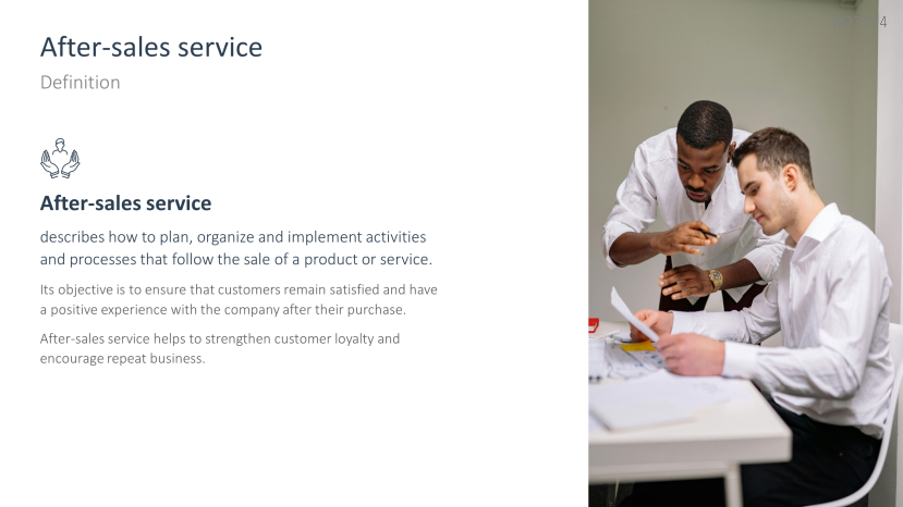 After-Sales Service | PowerPoint Template