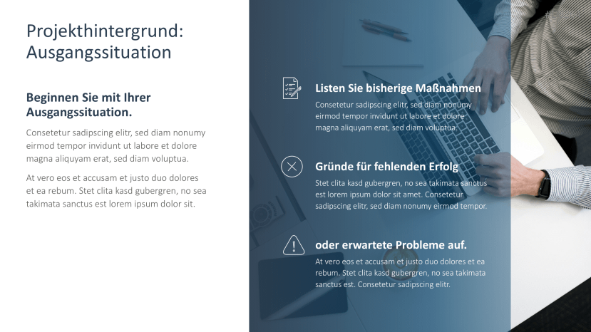 Projektpräsentation | PowerPoint-Vorlage