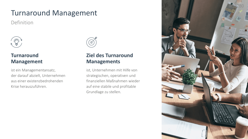 Turnaround Management | PowerPoint-Vorlage