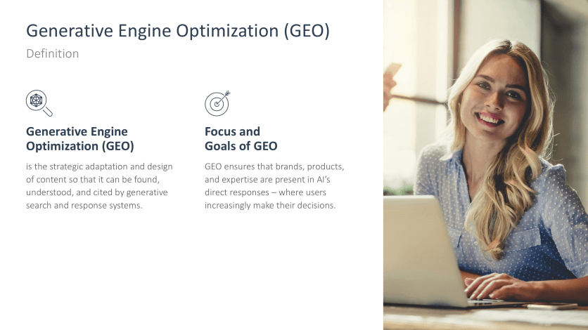 Generative Engine Optimization | PowerPoint Template