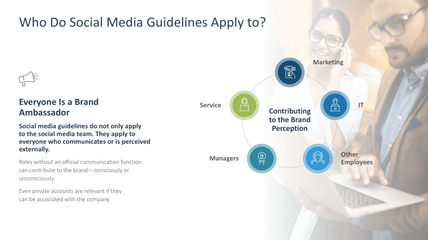 Social Media Guidelines | PowerPoint Template