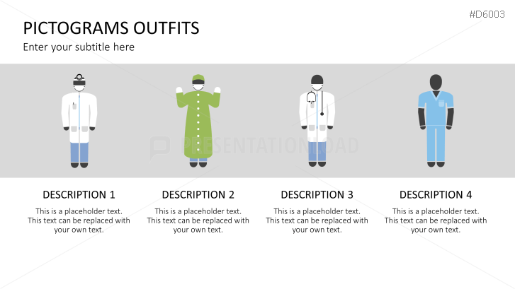 Pictograms – Outfits | PowerPoint Templates | PresentationLoad