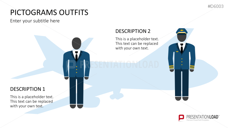Pictograms – Outfits | PowerPoint Templates | PresentationLoad