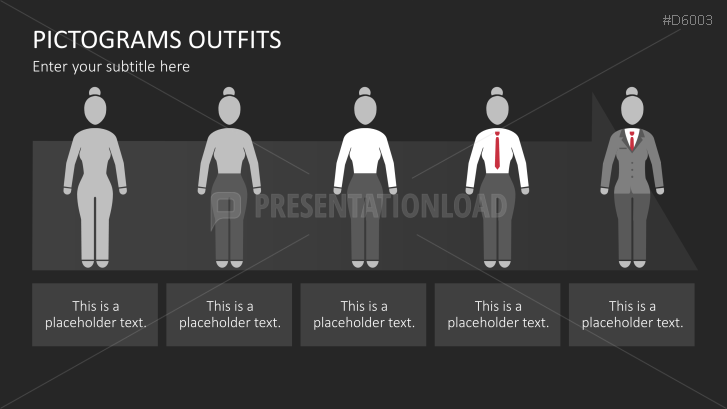Pictograms – Outfits | PowerPoint Templates | PresentationLoad