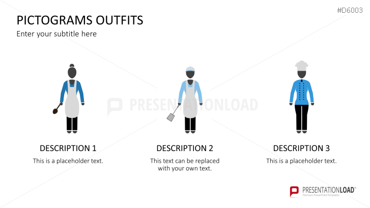 Pictograms – Outfits | PowerPoint Templates | PresentationLoad