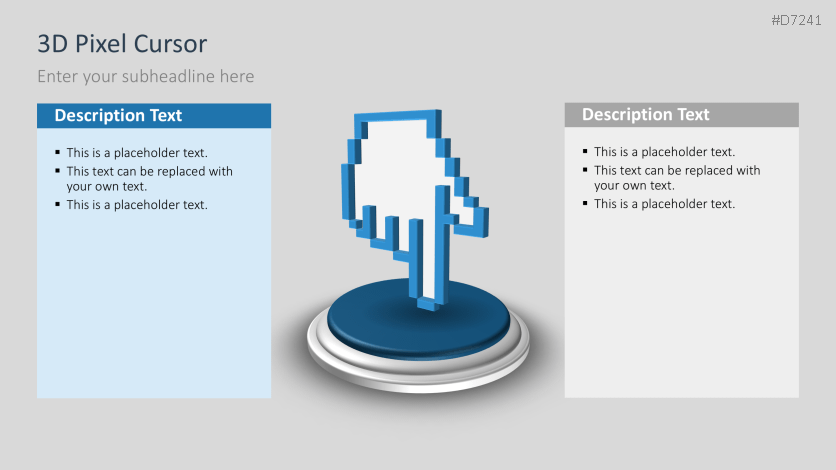 Cursors 3D | PowerPoint Vorlage | PresentationLoad
