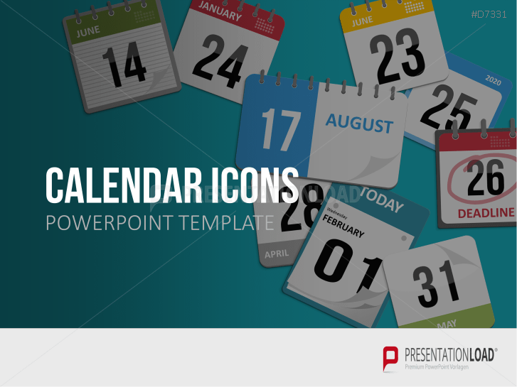 PowerPoint Kalender / Zeitplanung - PresentationLoad