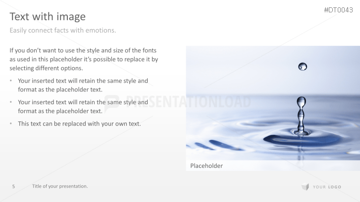 Water Drop | PowerPoint Templates | PresentationLoad