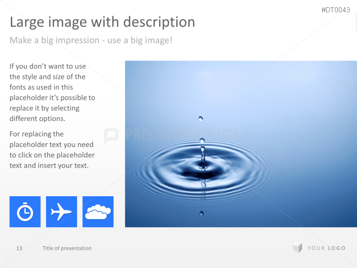 Water Drop | PowerPoint Templates | PresentationLoad