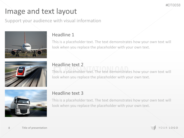 Transport - Logistics 2 | PowerPoint Templates | PresentationLoad
