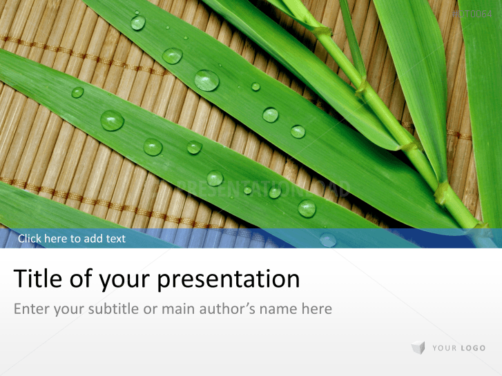Wellness - Relax | PowerPoint Templates | PresentationLoad