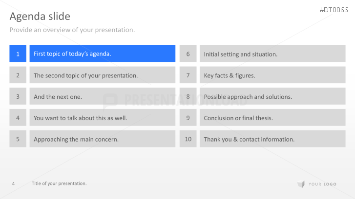 Vistas | PowerPoint Templates | PresentationLoad