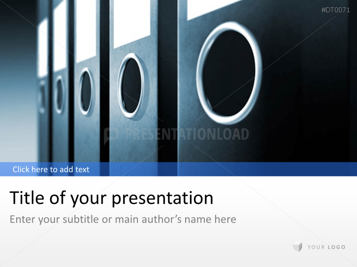 Folder | PowerPoint Templates | PresentationLoad