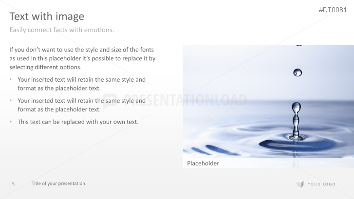Water Drop 2 | PowerPoint Templates | PresentationLoad