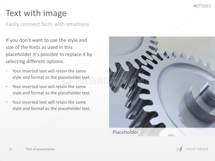 Zahnräder PowerPoint-Vorlage