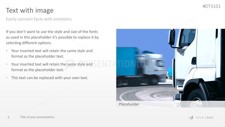 Truck | PowerPoint Templates | PresentationLoad