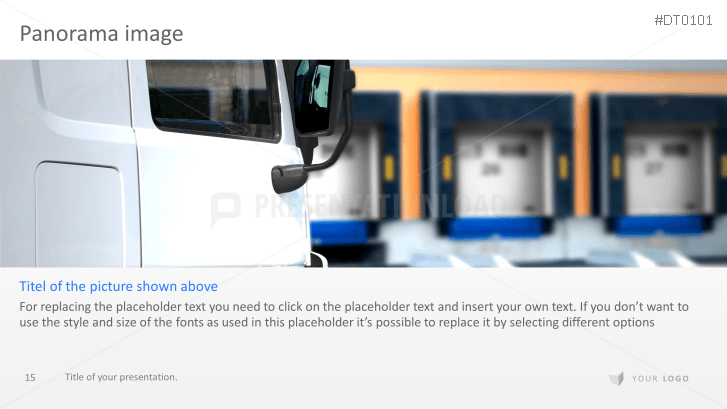 Truck | PowerPoint Templates | PresentationLoad