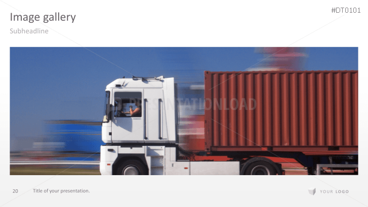 Truck | PowerPoint Templates | PresentationLoad