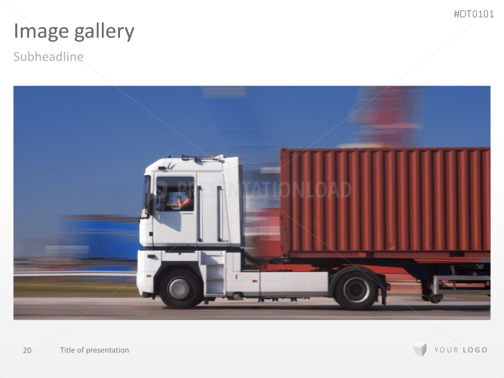 Truck | PowerPoint Templates | PresentationLoad