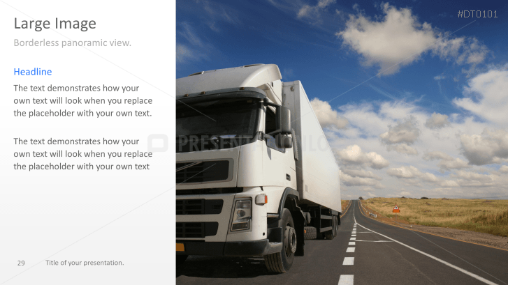 Truck | PowerPoint Templates | PresentationLoad