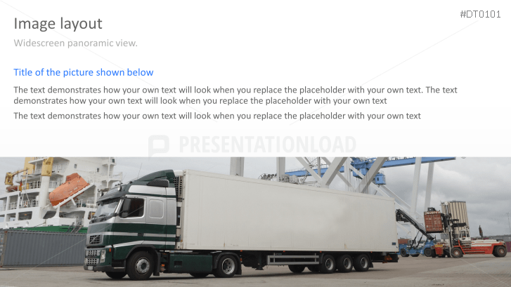 Truck | PowerPoint Templates | PresentationLoad