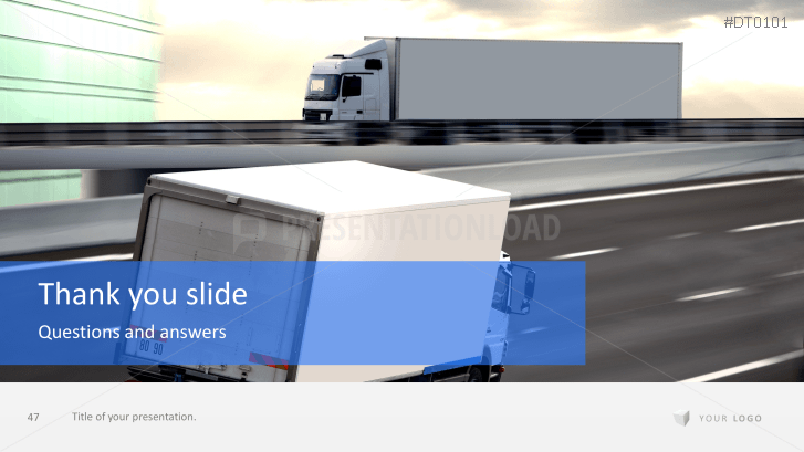 Truck | PowerPoint Templates | PresentationLoad