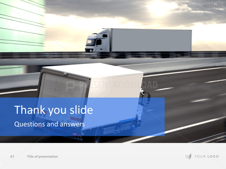 Truck | PowerPoint Templates | PresentationLoad