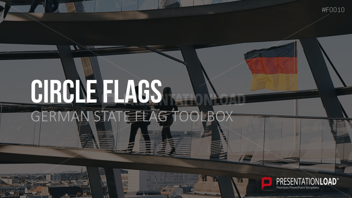 Germany-Federal States Flags | PowerPoint Templates | PresentationLoad