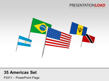 PowerPoint Flag Icons of the World's Countries | PresentationLoad