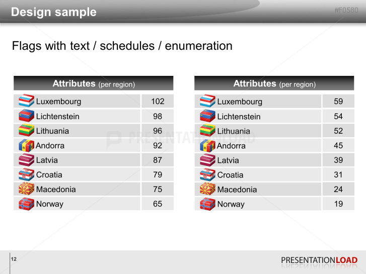 Europe Flags - Cubes | PowerPoint Templates | PresentationLoad