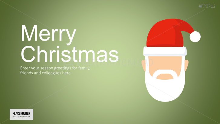 Christmas Templates Santa | PowerPoint Templates | PresentationLoad