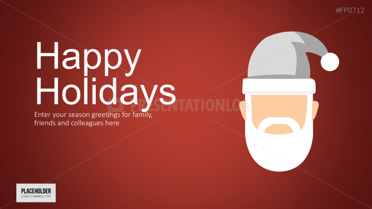 Christmas Templates Santa | PowerPoint Templates | PresentationLoad