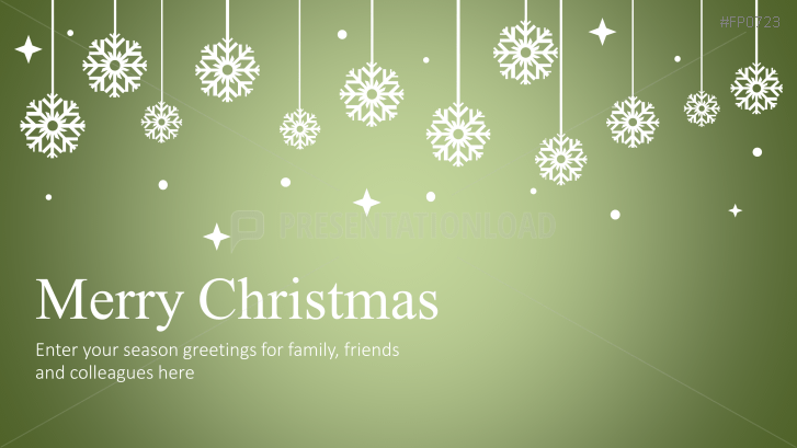 Christmas Templates Christmas Stars | PowerPoint Templates ...
