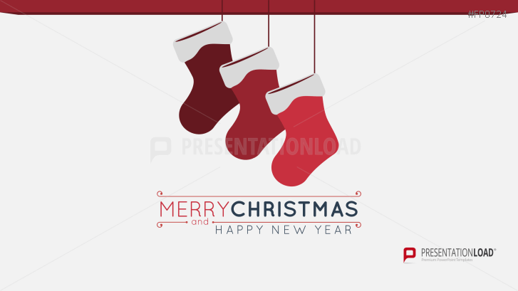 Christmas Templates Christmas-Socks | PowerPoint Templates ...