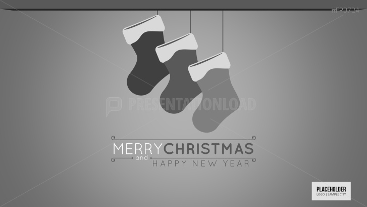Christmas Templates Christmas-Socks | PowerPoint Templates ...