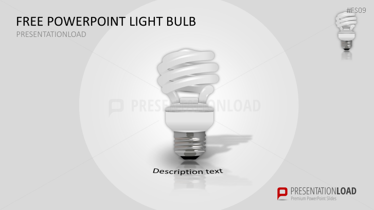 Free PowerPoint Template Light Bulb | PowerPoint Templates ...