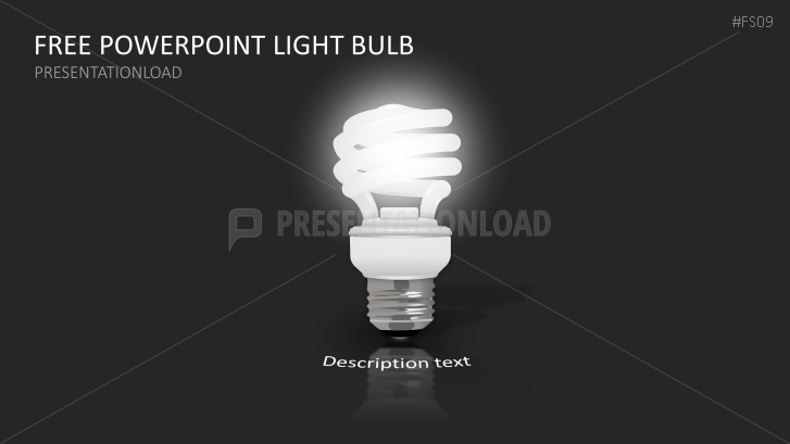 Free PowerPoint Template Light Bulb | PowerPoint Templates ...