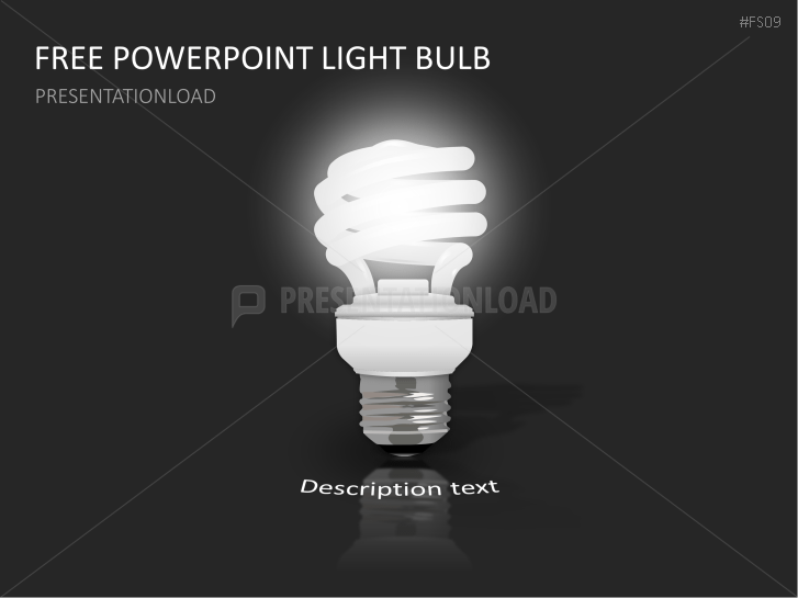 Free PowerPoint Template Light Bulb | PowerPoint Templates ...
