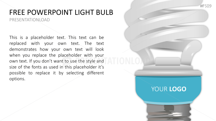 Free PowerPoint Template Light Bulb | PowerPoint Templates ...
