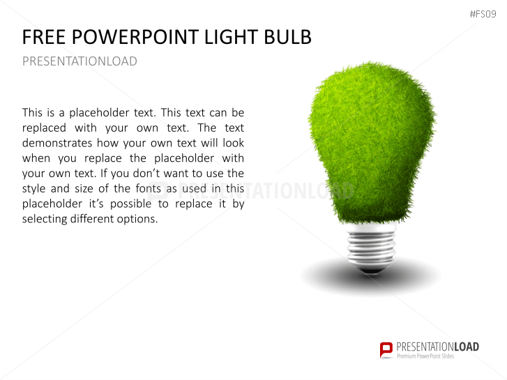 Free PowerPoint Template Light Bulb | PowerPoint Templates ...