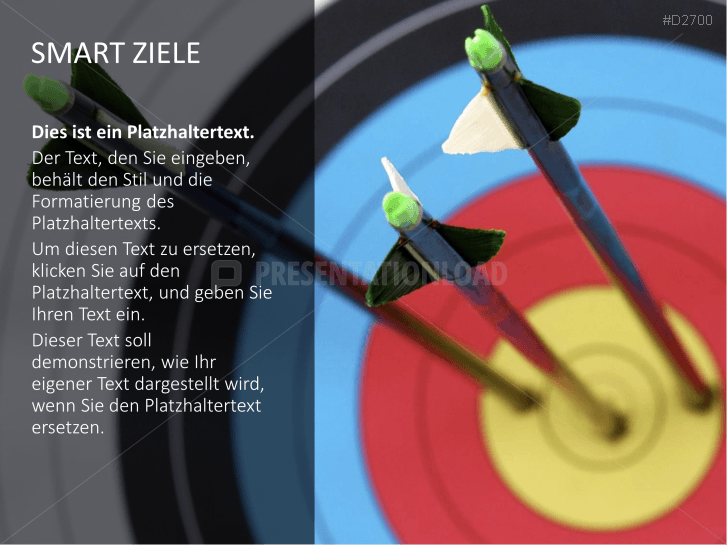 SMART Ziele | PowerPoint Vorlage | PresentationLoad