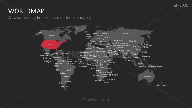 Corporate Map Pack | PowerPoint Templates | PresentationLoad