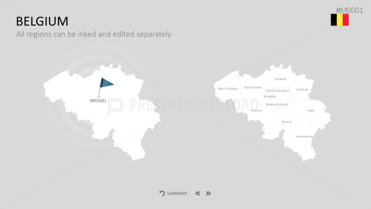 Corporate Map Pack | PowerPoint Templates | PresentationLoad