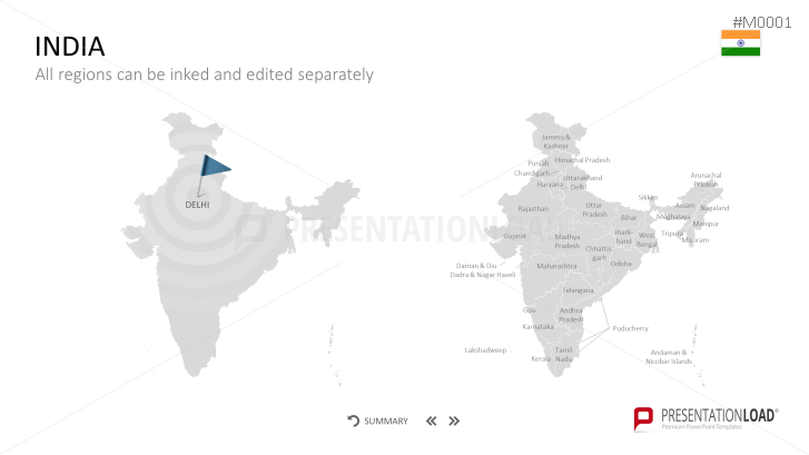 Corporate Map Pack | PowerPoint Templates | PresentationLoad