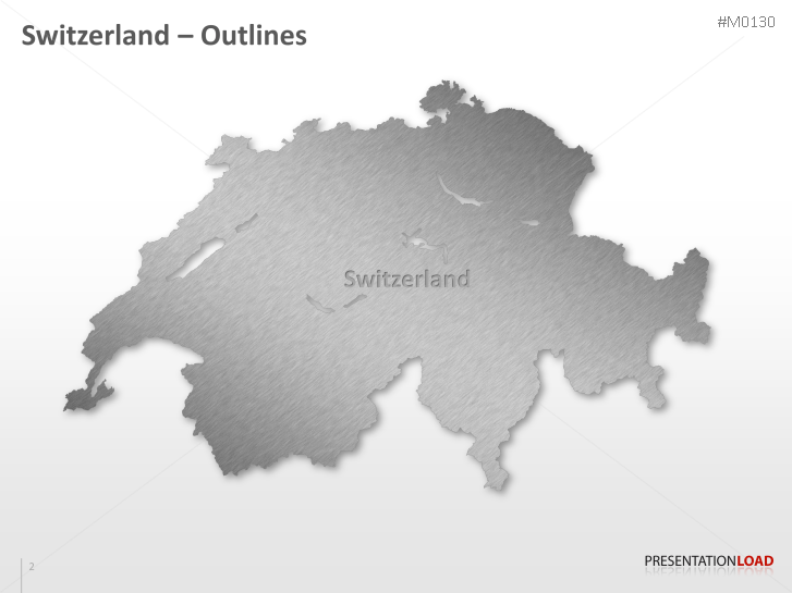 PowerPoint Map Switzerland | PresentationLoad