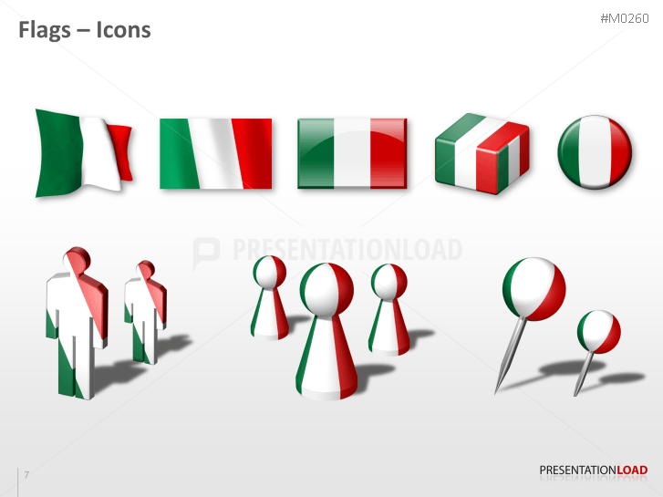 PowerPoint Map Italy | PresentationLoad